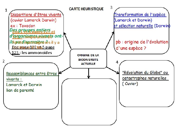 PARTIE 4 EVOLUTION DES ORGANISMES VIVANTS ET HISTOIRE