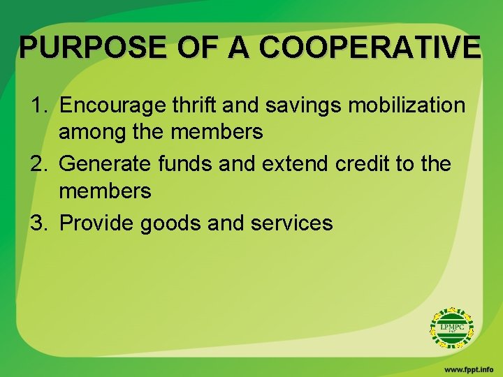 LABO PROGRESSIVE MULTI PURPOSE COOPERATIVE PreMembership Education Seminar