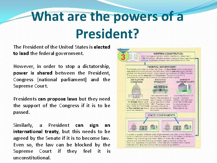 What are the key features of the US