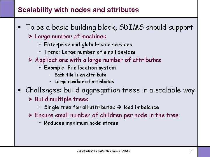 SDIMS A Scalable Distributed Information Management System Praveen