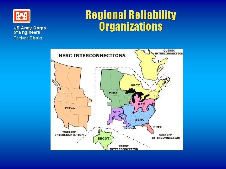 US Army Corps of Engineers Portland District NERC