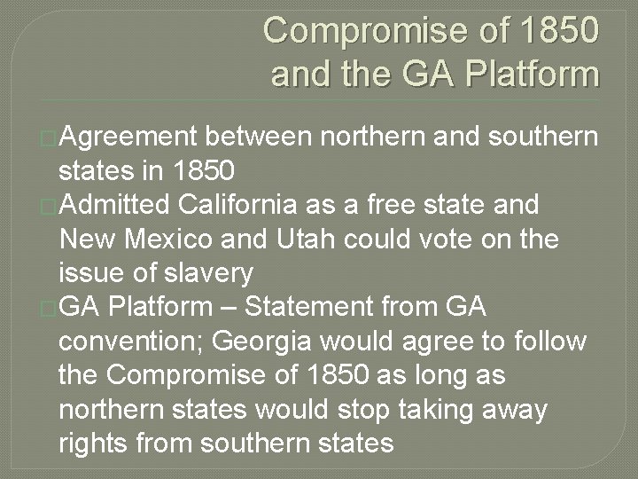 Vocabulary Power Point Unit 4 Lesson 1 Antebellum