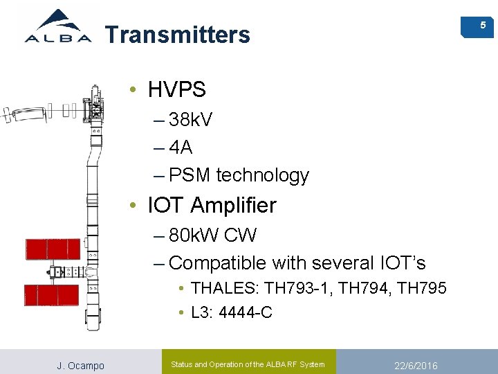 Status and Operation of the ALBA RF system