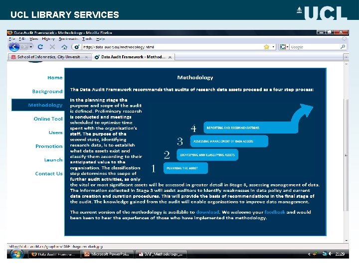 UCL LIBRARY SERVICES Experimenting with the trial of