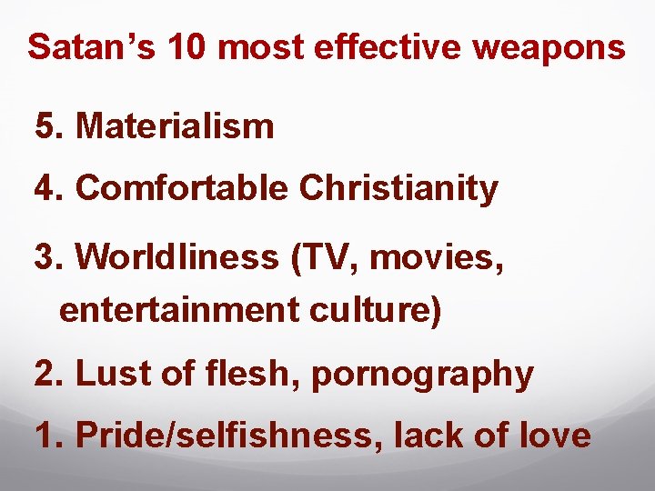 Four Facts About Spiritual Enemies Ephesians 6 12