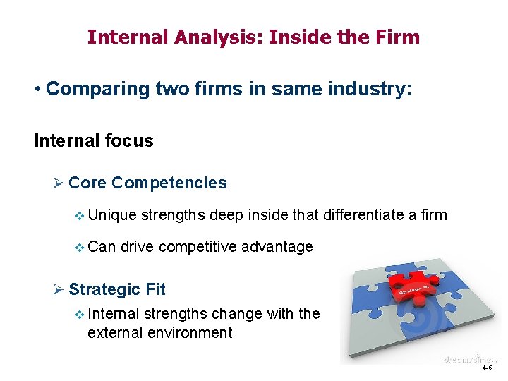 CHAPTER 4 Internal Analysis Resources Capabilities and Activities