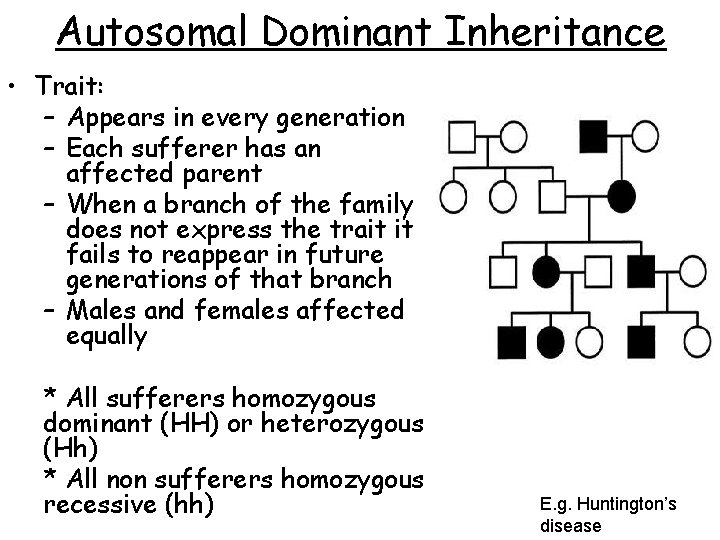 Genetic Screening and Counselling Pedigree charts family tree