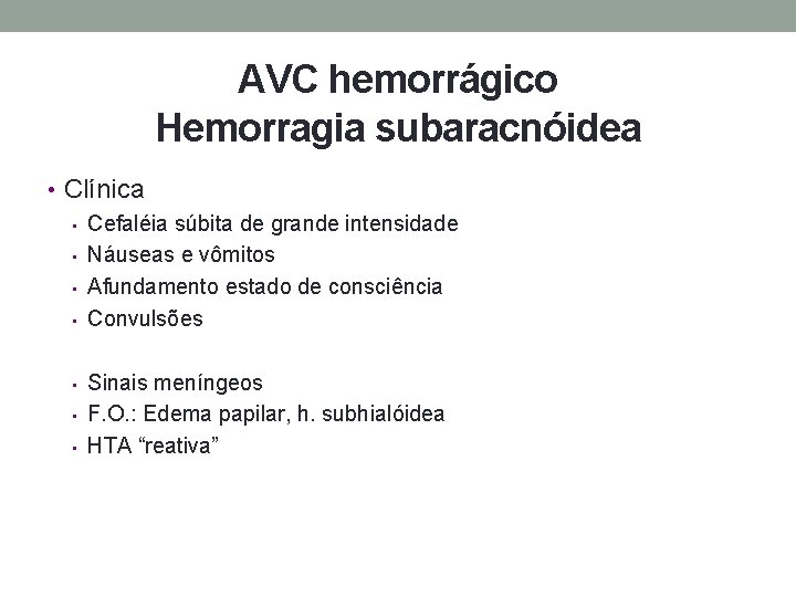Acidente Vascular Cerebral MSc Roberpaulo Anacleto Definio OMS