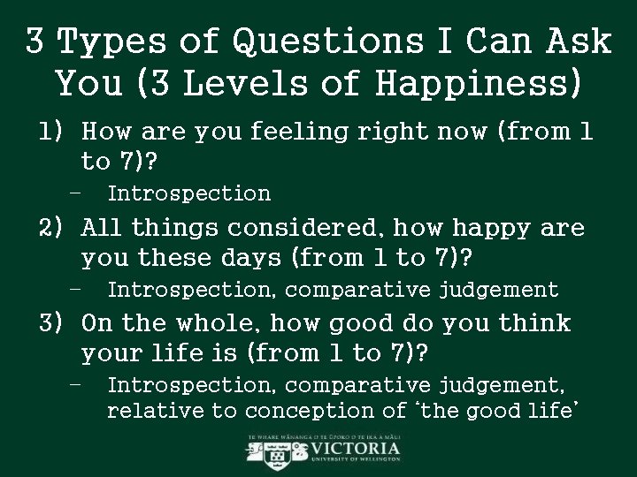 Happiness Its Meaning Measurement and Importance Dan Weijers