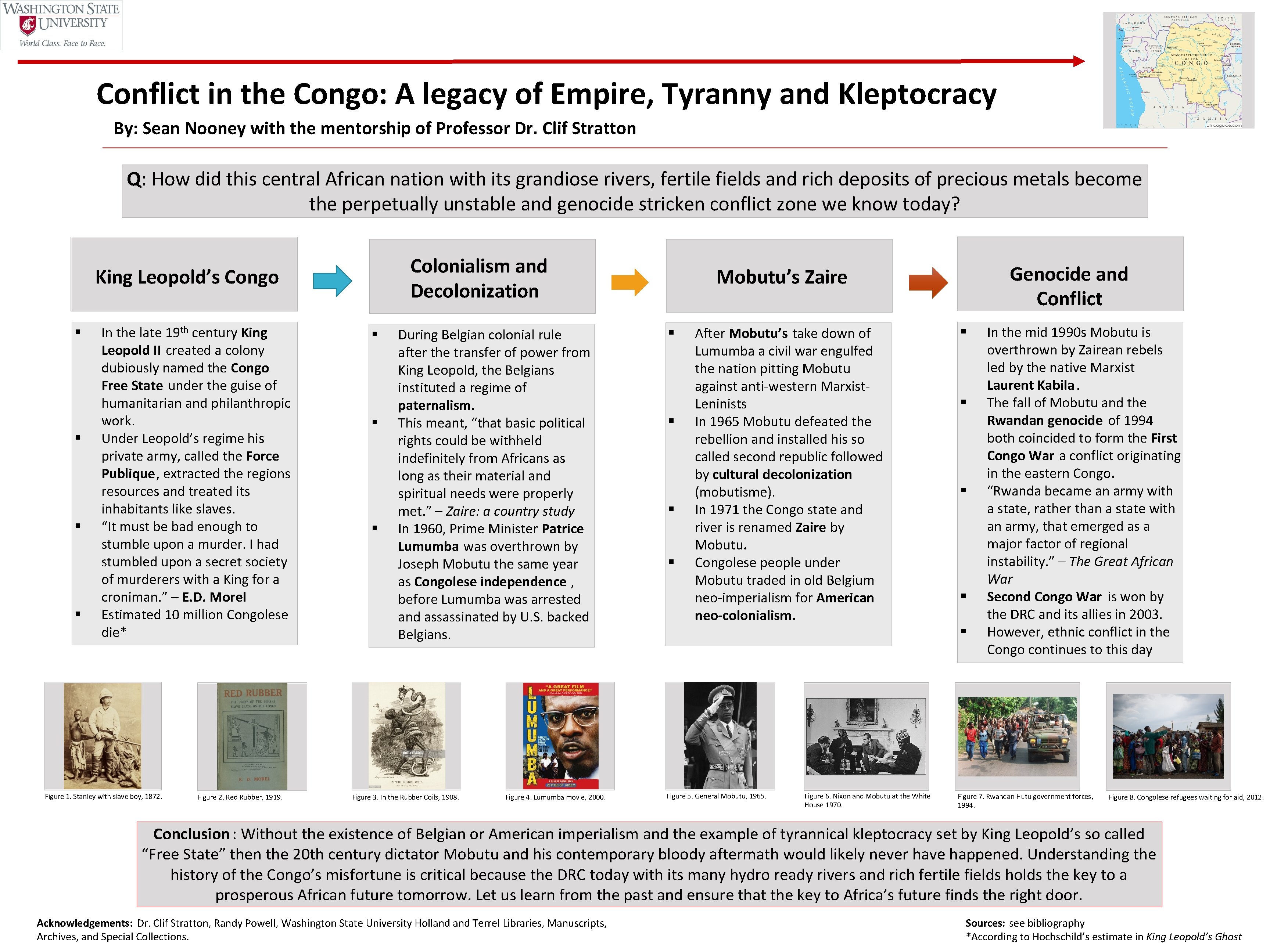 Conflict in the Congo A legacy of Empire