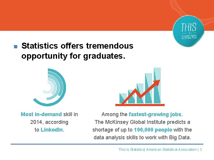 SHOW ME THE DATA ABOUT CAREERS IN STATISTICS