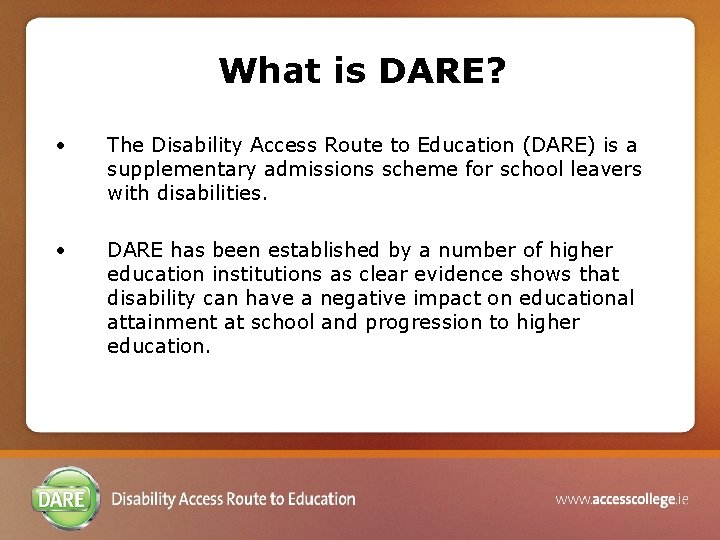 Disability Access Route to Education Process Explained What