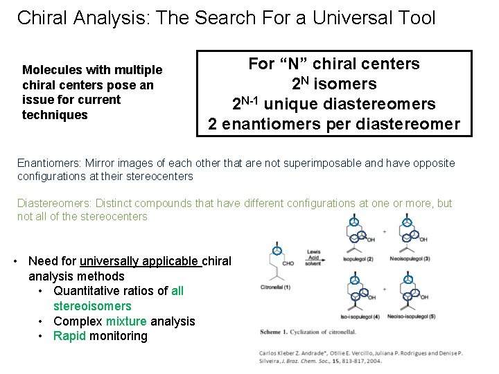 A CHIRAL TAGGING STRATEGY FOR DETERMINING ABSOLUTE CONFIGURATION
