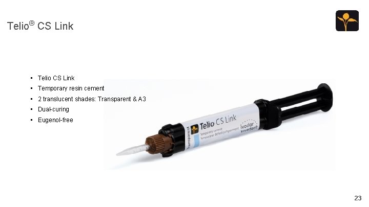 Telio CAD by Nobel Procera Location date Presenter