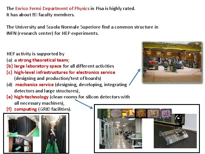 University of Pisa presentation Mauro DellOrso University of