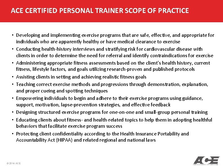 ACE PERSONAL TRAINER MANUAL 5 TH EDITION Chapter