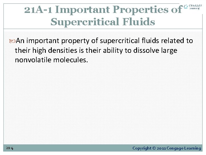 Introduction to Analytical Chemistry CHAPTER 21 SUPERCRITICALFLUID ...