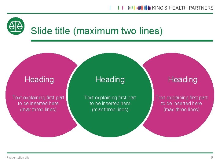 Presentation title maximum three lines Presentation subtitle maximum