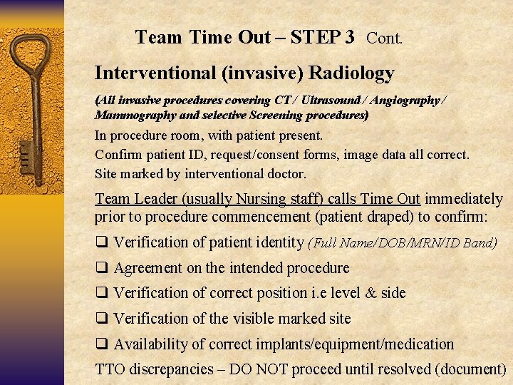 Ensuring Patient Safety In Radiology June 2007 John