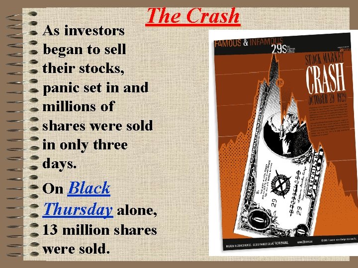 The Great Depression The Stock Market Boom The