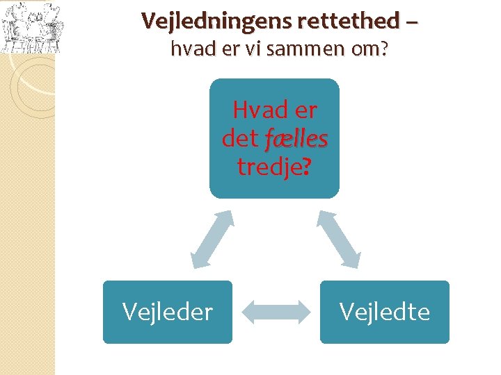 Pdagogisk vejledning som samarbejde at kommunikere og lre