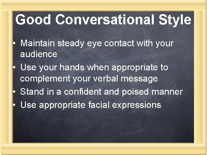 Effective Presentation Strategies Speech faculty will provide strategies