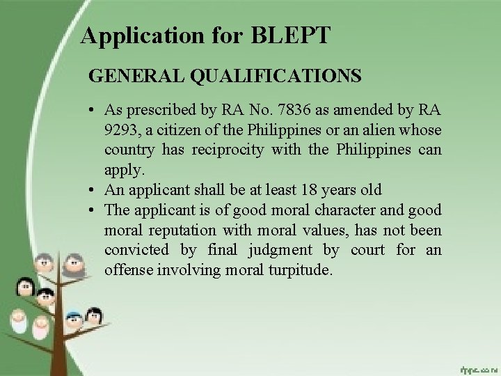 Planning For The Board Exams Objectives Identify the