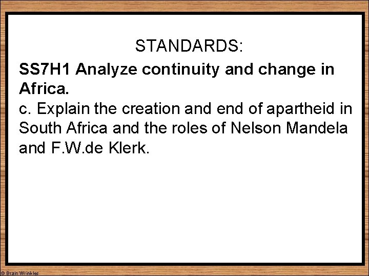 South African APARTHEID Nelson Mandela F W de