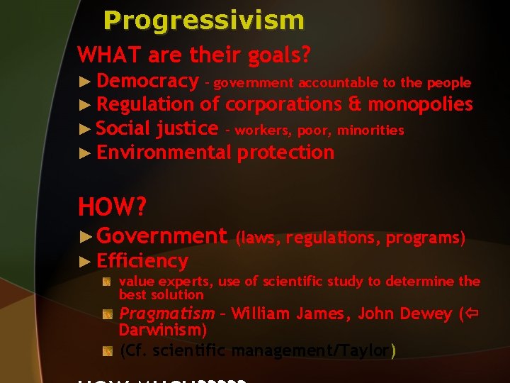 PROGRESSIVE ERA 1890 s1920 A 21 w 9