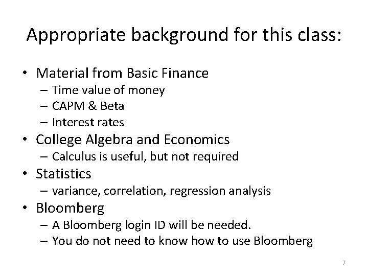 Finance 416 Derivatives and Risk Management Rich Jakotowicz