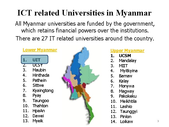 1 st MyanmarKorea ICT Collaboration Conference Roadshow MK