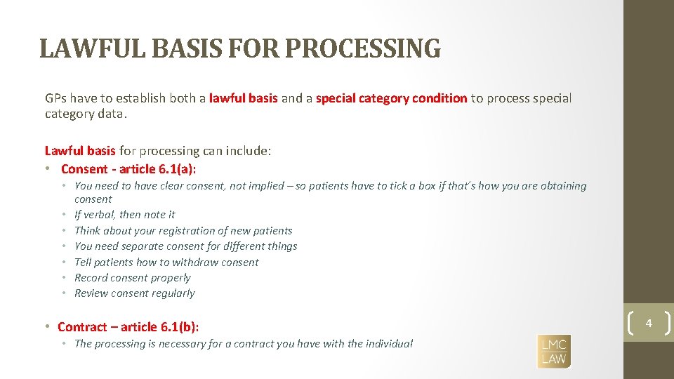 GENERAL DATA PROTECTION REGULATION 2016 GDPR An Overview