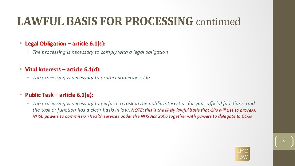 GENERAL DATA PROTECTION REGULATION 2016 GDPR An Overview
