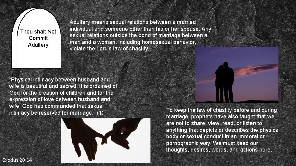 Lesson 55 The Ten Commandments Exodus 20 Part