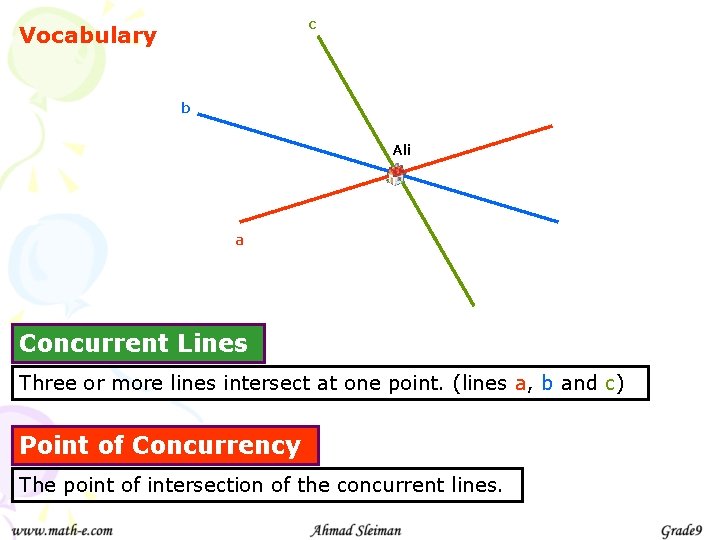 Lesson 5 2 Apply properties of perpendicular bisectors