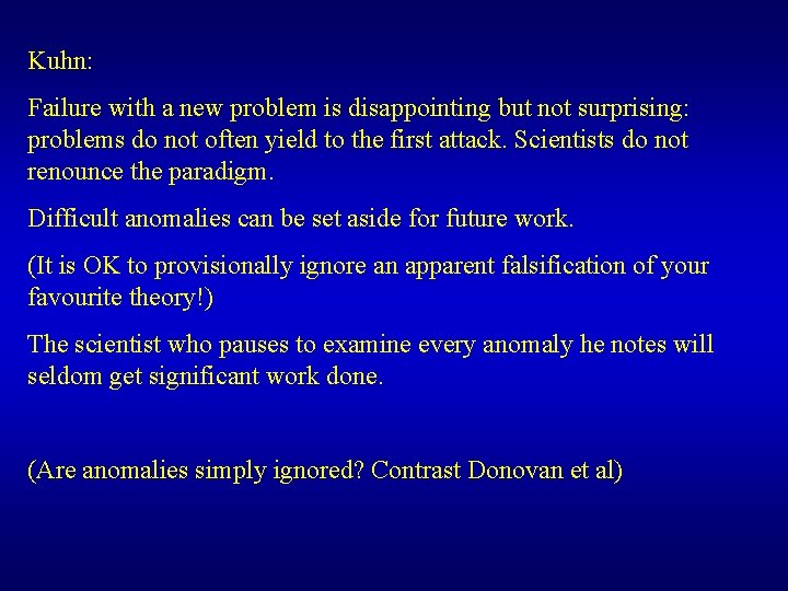 Thomas Kuhn 1922 1996 Paradigms normal science and