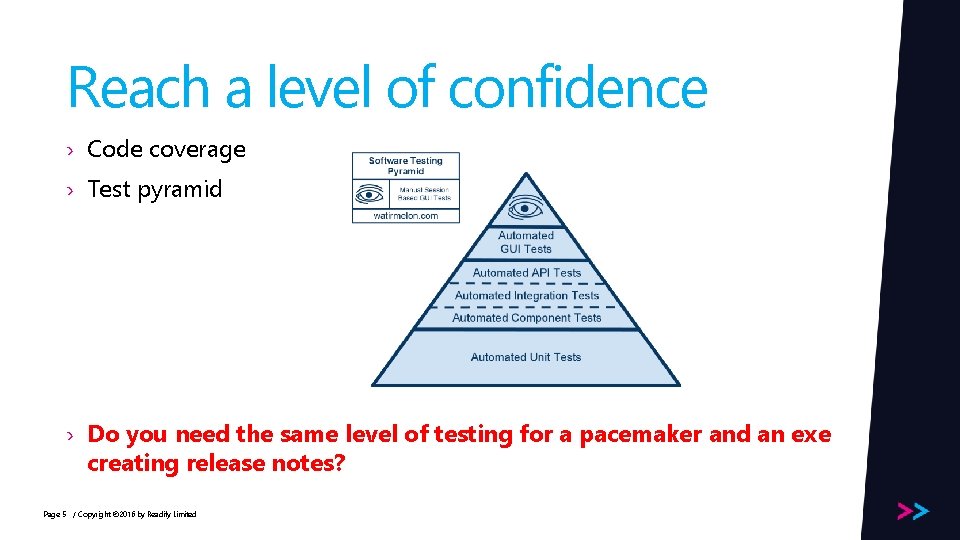 Pragmatic Testing For developers More bang for your