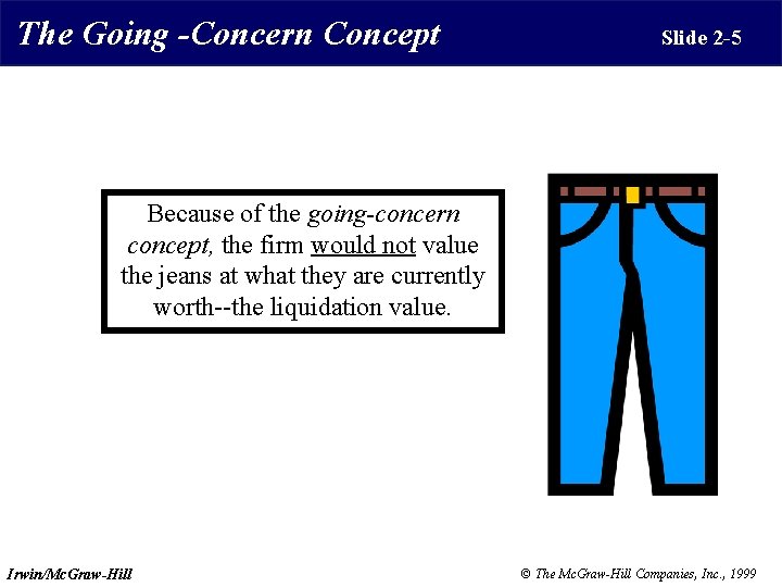 Basic Accounting Concepts The Balance Sheet Part One