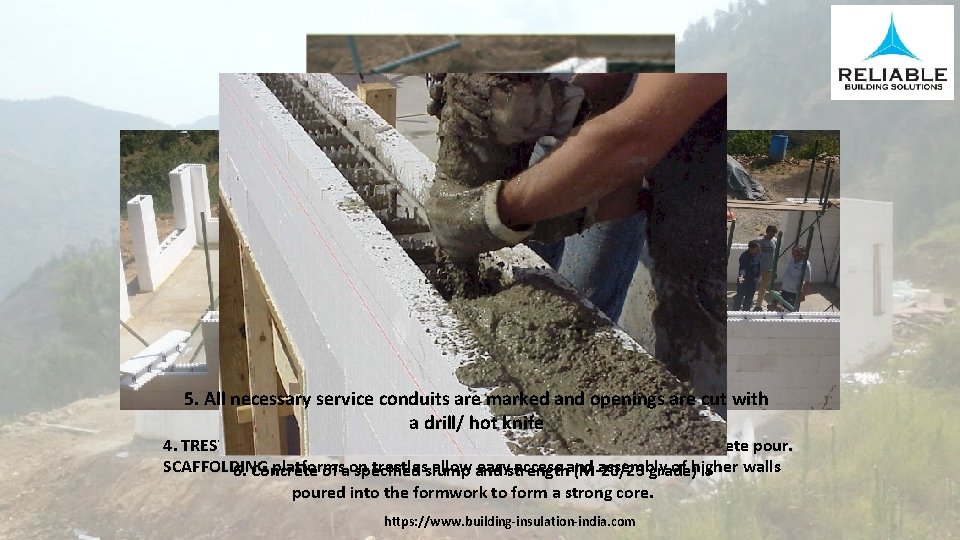 Mass Housing Construction with RELIABLE ICF Insulated Concrete