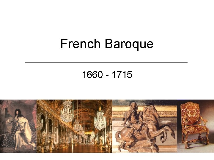 French Baroque 1660 1715 Portrait de Louis XIV