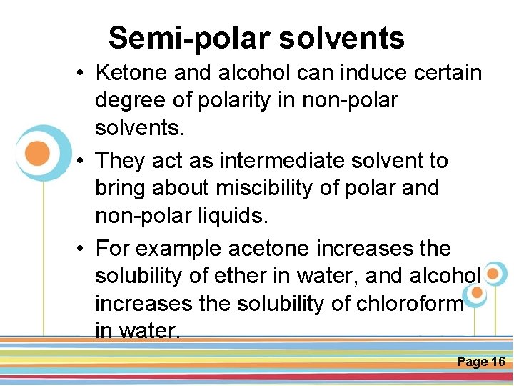 Physical pharmacy Lab 1 Solubility Done by Assist