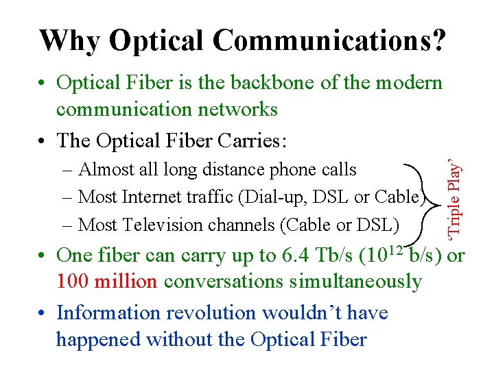 FiberOptic Communication Systems An Introduction Xavier Fernando Ryerson