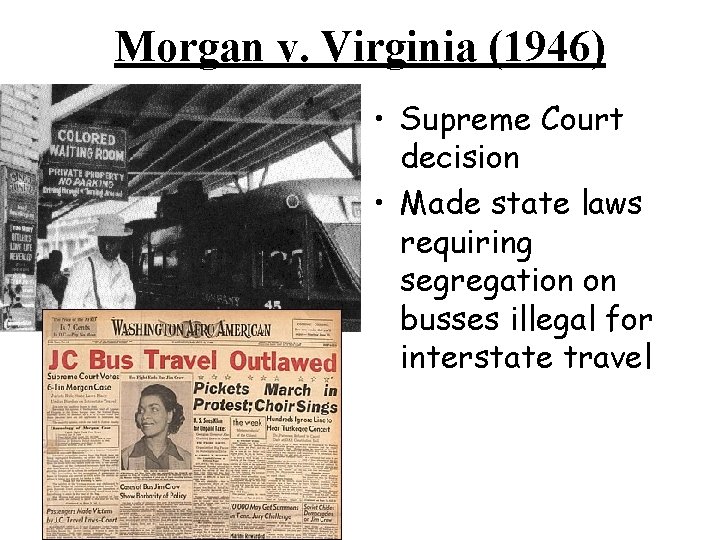 Civil Rights Movement A Gains During Trumans Administration