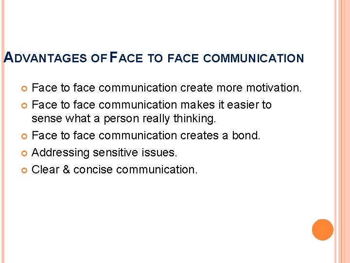 UNIT 2 ELEMENTS OF COMMUNICATION ELEMENTS OF COMMUNICATION