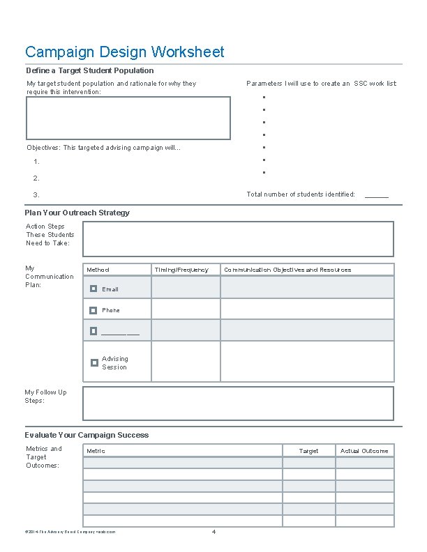Student Success Collaborative Toolkit Designing and Implementing a
