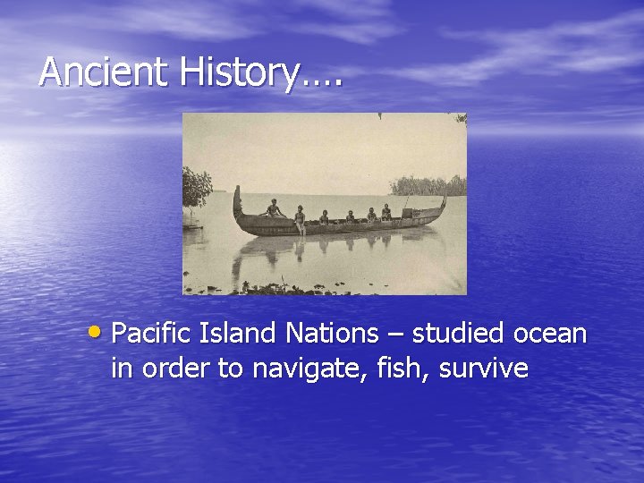 A Brief History of Marine Biology Ancient History