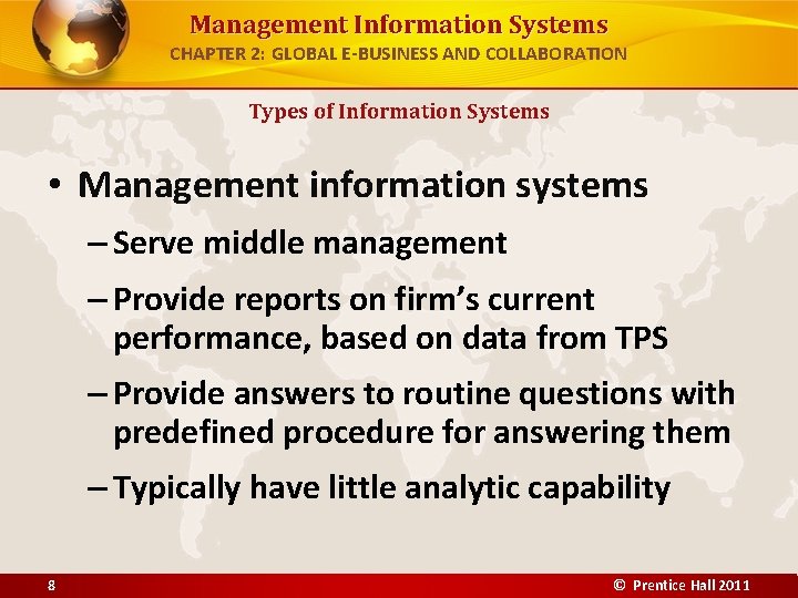 Management Information Systems MANAGING THE DIGITAL FIRM 12