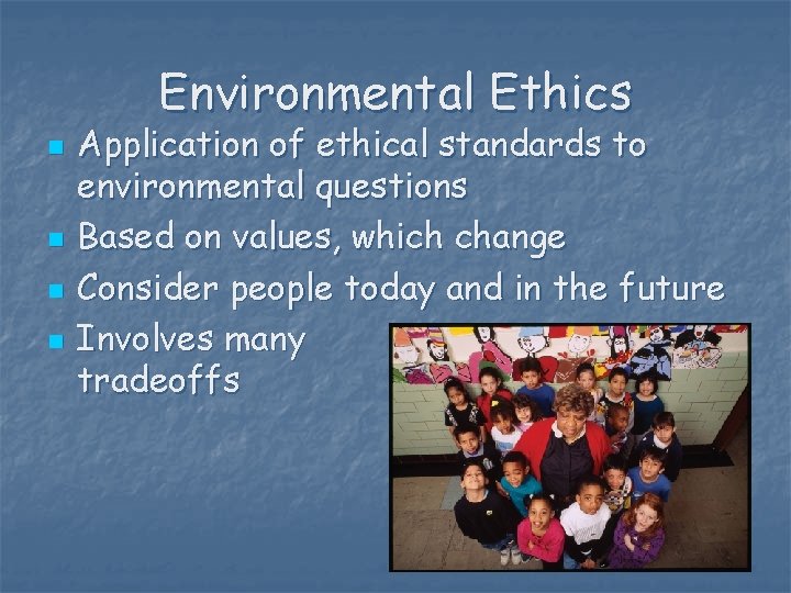 Chapter 2 Environmental Sustainability and Human Values Sustainability