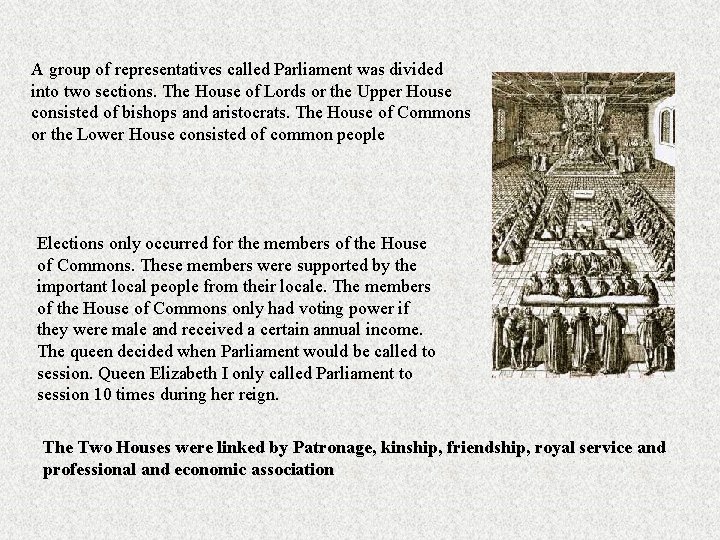 TUDOR ENGLAND AN OVERVIEW OF THE ELIZABETHAN CONTEXT