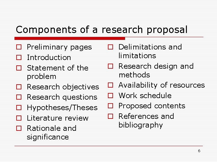 Developing Effective Research Proposal Khalid Mahmood Ph D